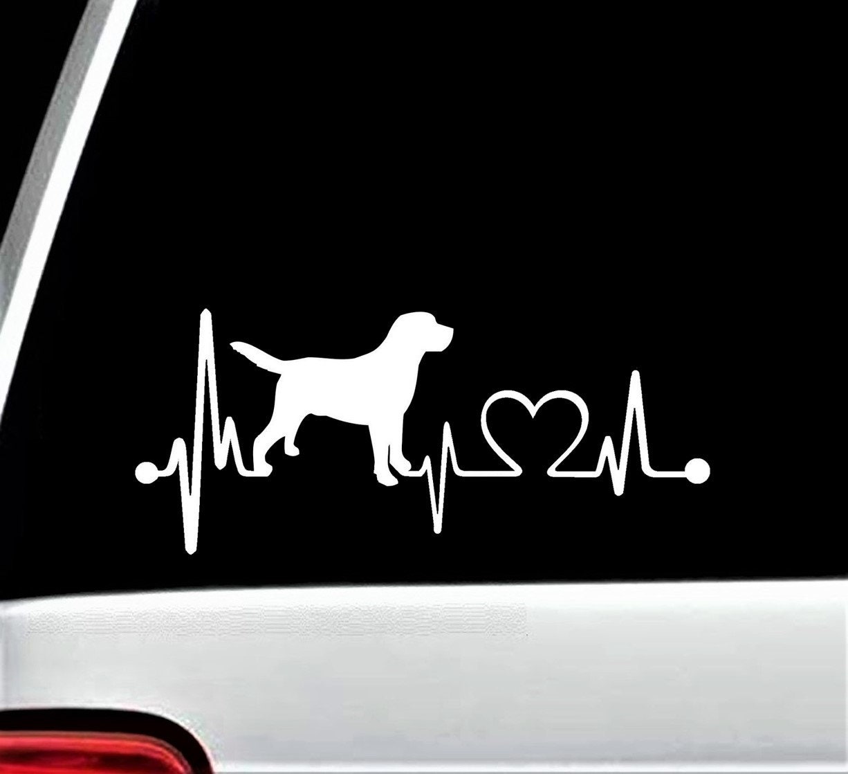 Paper Bumper Stickers Paper & Party Supplies K1003 Lab Decal for Car ...