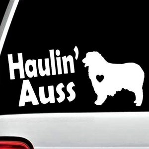 Australian Shepherd Haulin Auss Dog Decal Sticker A1198 - Etsy