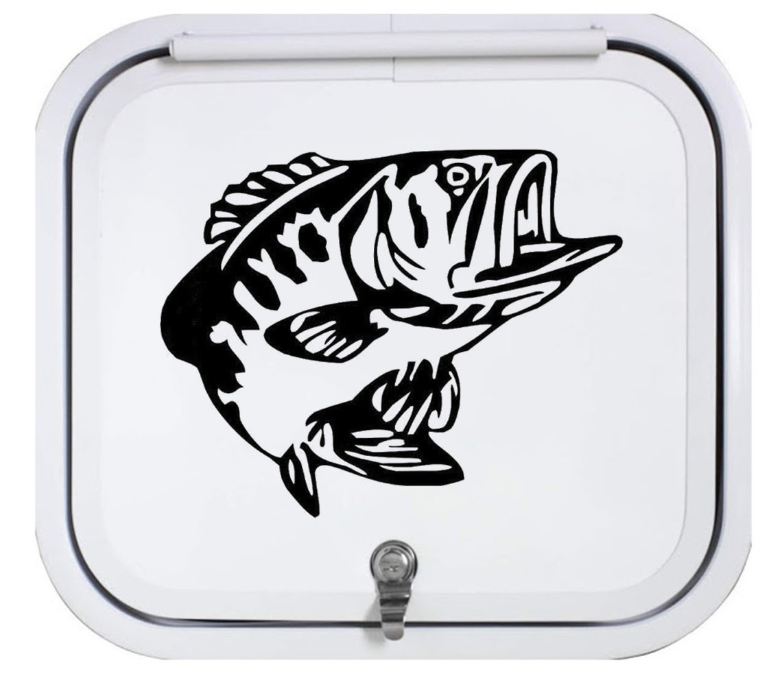 Bass Fishing Freshwater Decal Sticker for Car Window BG 777 - Etsy