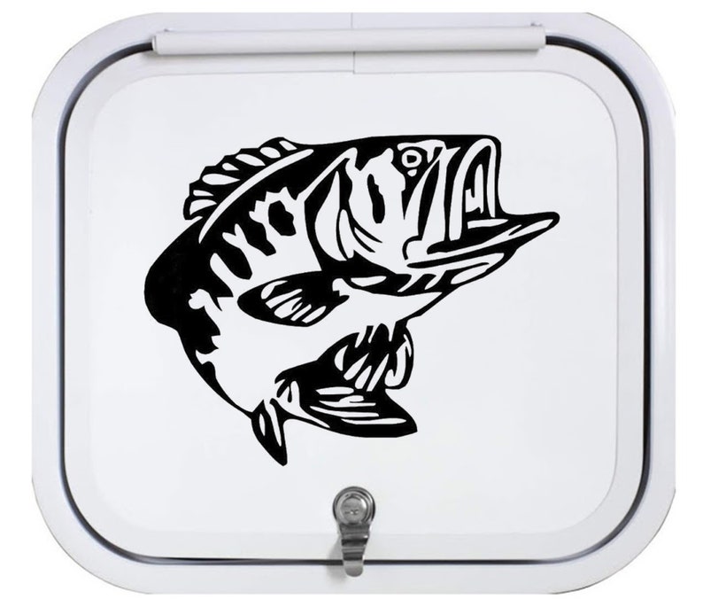 Bass Fishing Freshwater Decal Sticker for Car Window BG 777 - Etsy