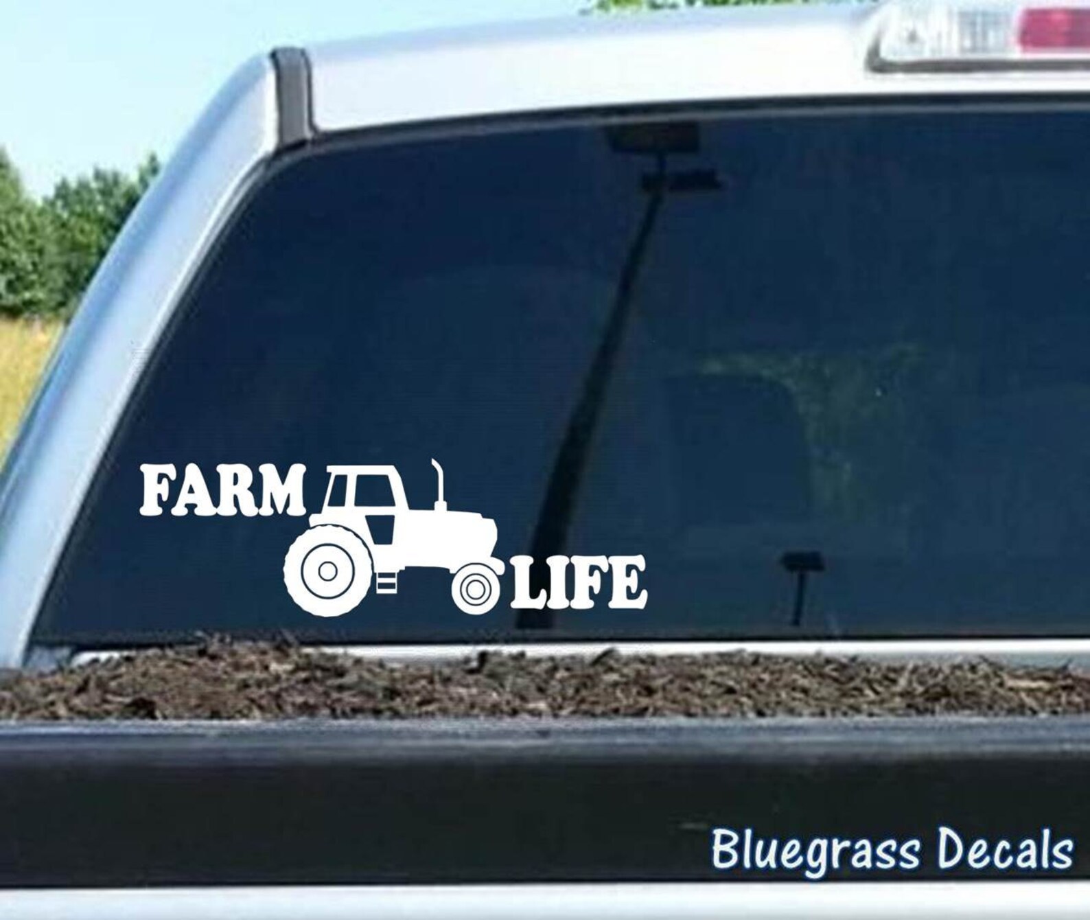 Farm Life Decal Farming Tractor Decal Sticker for Car Truck - Etsy