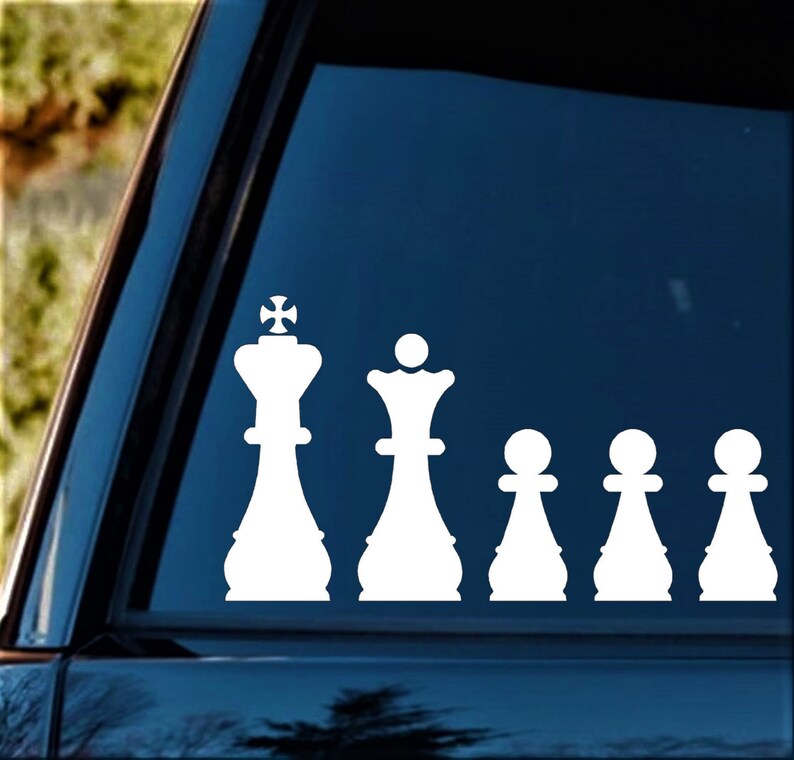 Chess Family Decal Sticker for Car Truck SUV Van Window Mirror - Etsy