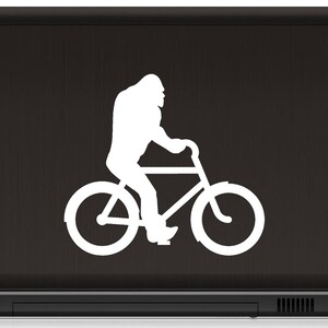 Bigfoot Sasquatch Big Foot Bicycle Decal Sticker Camping Hiking ...