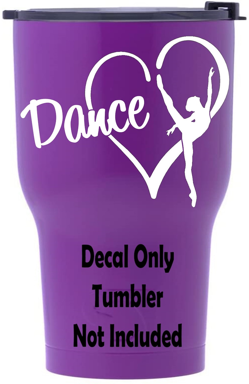 Dancing Ballerina Decal Sticker | Ballerina Dance Decal | Love to Dance ...