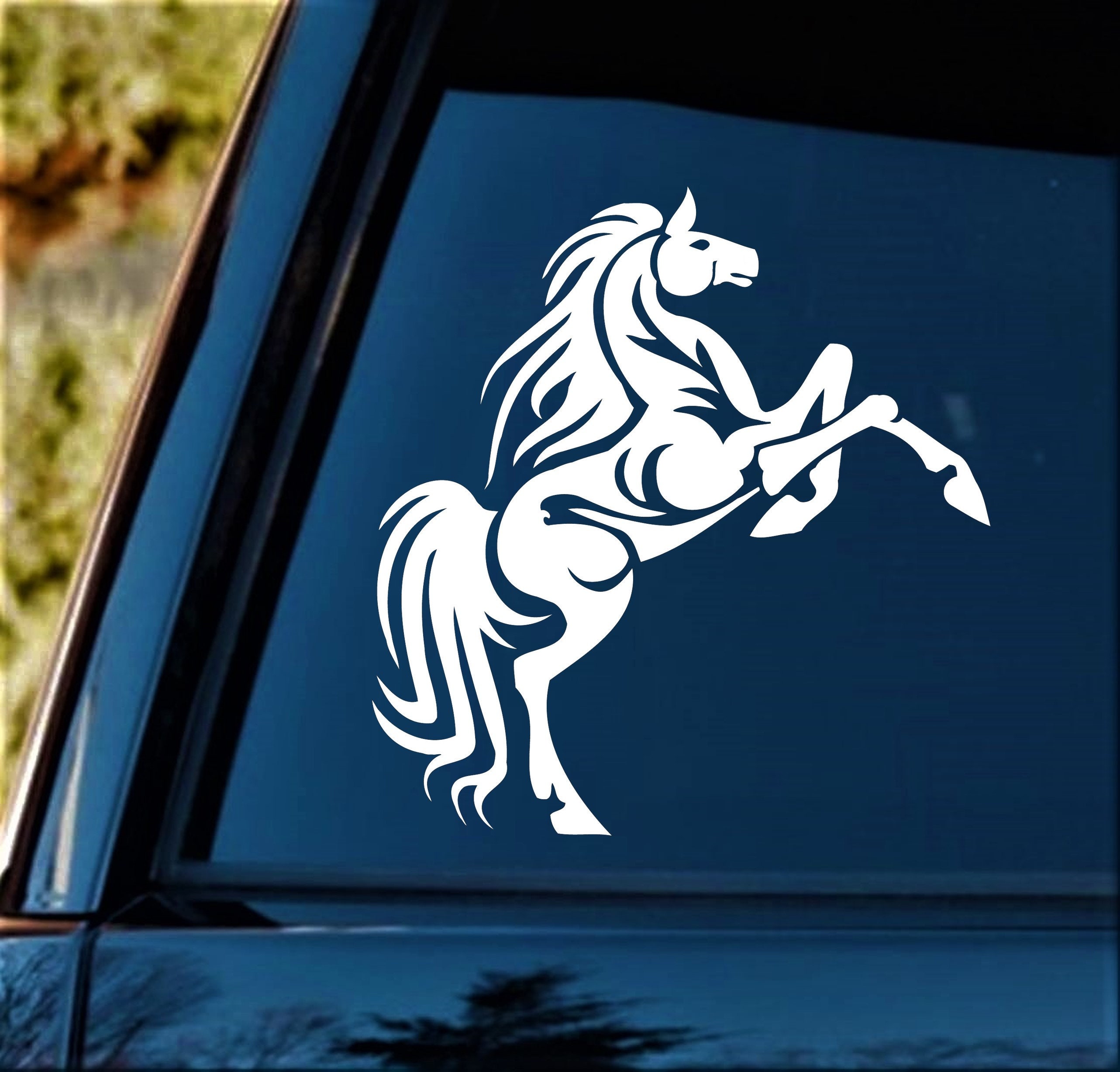 Horseshoe Stickers Horseshoe Clover Vinyl Decal - Good Luck Sticker For ...