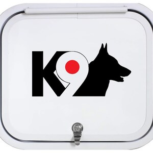 K-9 German Shepherd K9 Dog Decal Sticker for Car Window B1103 - Etsy
