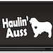 Australian Shepherd Haulin Auss Dog Decal Sticker A1198 - Etsy