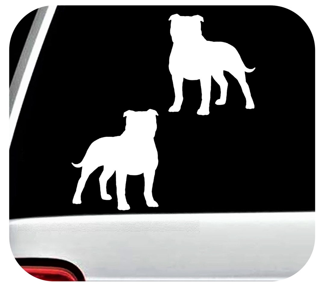 Pit Bull Pitbull Decal Sticker Set for Car Window - Etsy
