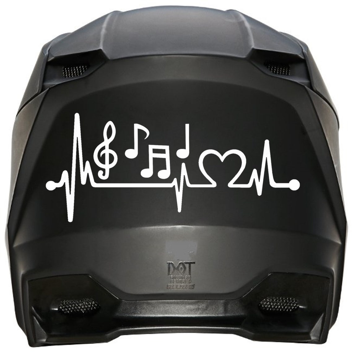 Music Notes Heartbeat Decal Marching Band Sticker for Car Window - Etsy