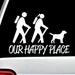HARNESS RACING HORSE Vinyl Decal Sticker for Car Truck Suv Van Trailer ...