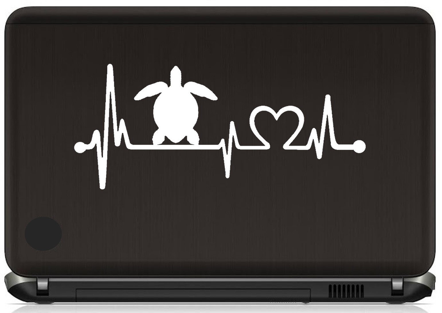 Sea Turtle Heartbeat Lifeline Decal Sticker for Car Window - Etsy