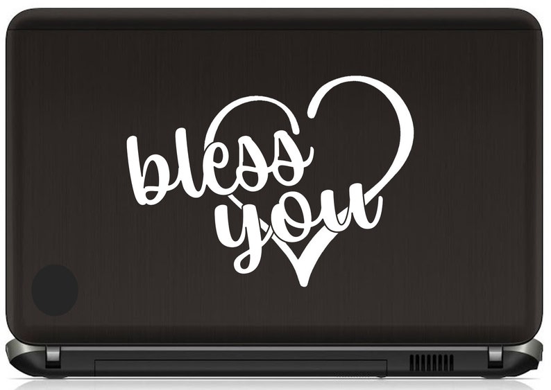 Bless You Vinyl Decal, Bless You Sticker for Mirror | BG 941 - Etsy