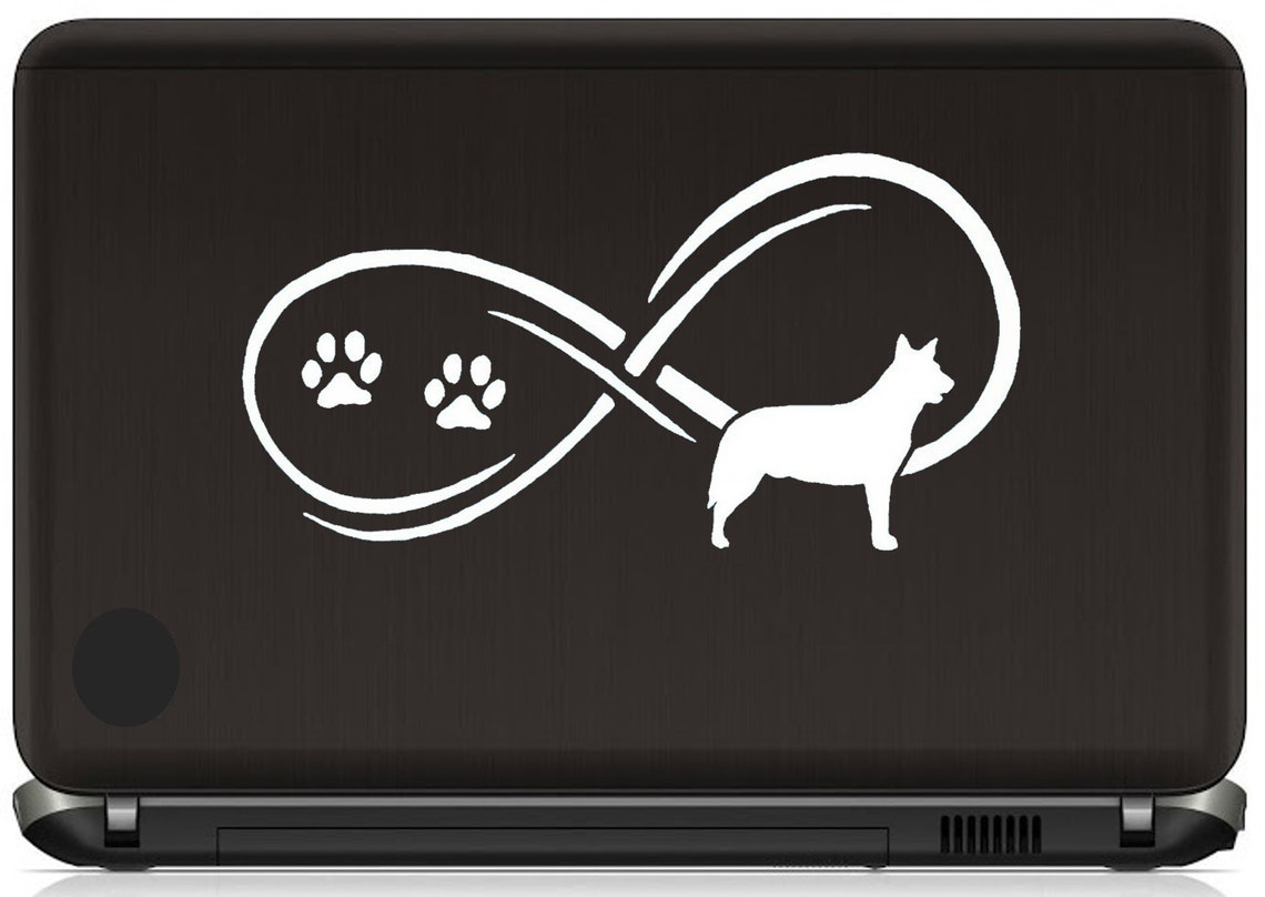 Blue Heeler Infinity Dog Decal Sticker for Car Window | C1095 - Etsy