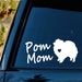 Pomeranian Pom Mom Dog Decal Sticker | A1190 - Etsy