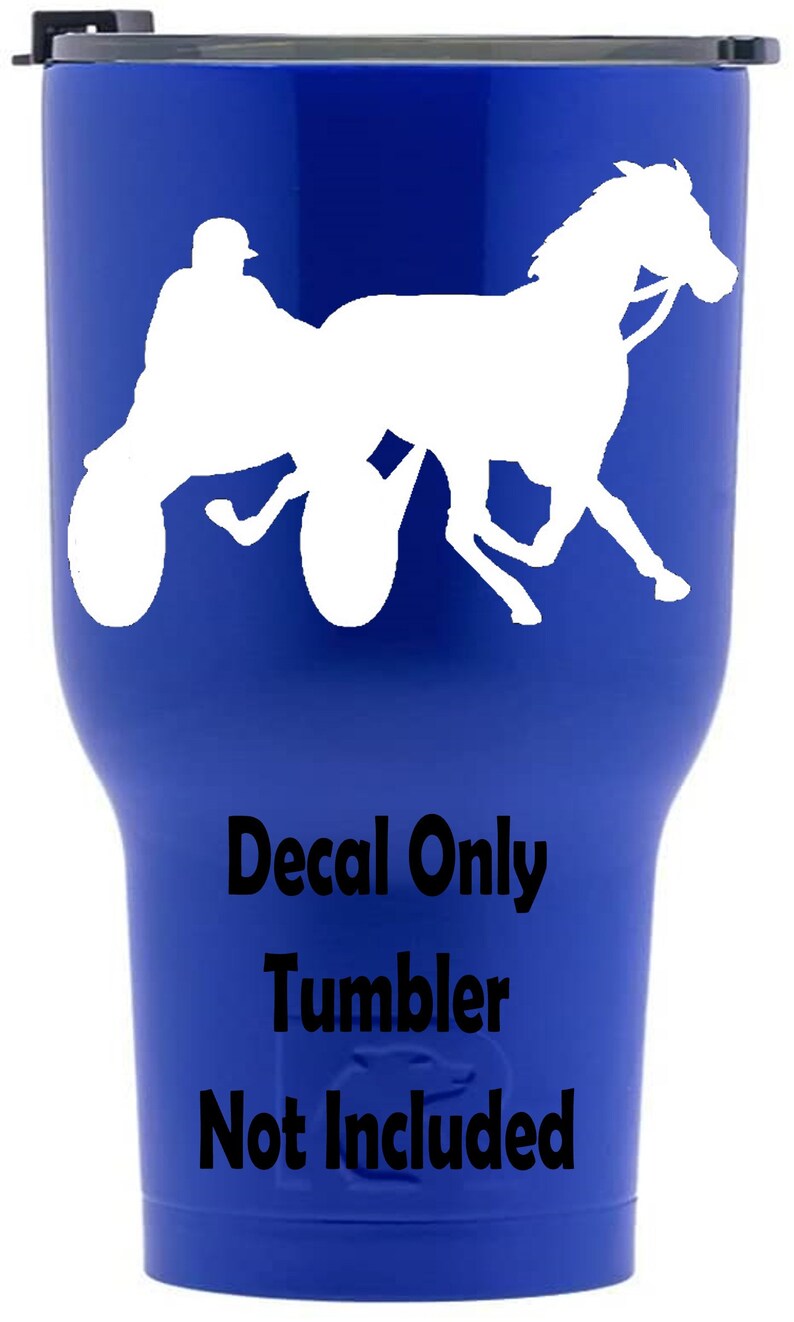 Harness Horse Racing Decal Sticker for Car Window Jockey Sulky | Etsy