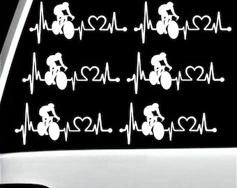 CAT Kitty Feline V2 Heartbeat Lifeline 7 Vinyl Decal - Etsy