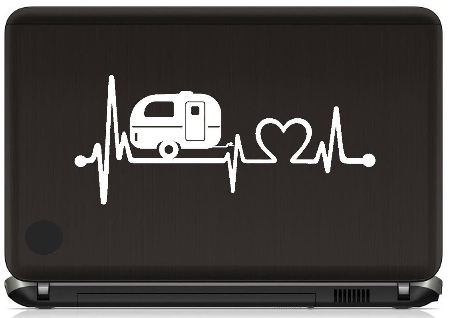 Camper Travel Trailer Heartbeat Lifeline Decal Sticker F1026 | Etsy