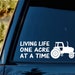 Farm Tractor Decal Sticker for Truck Window Farming Decal - Etsy