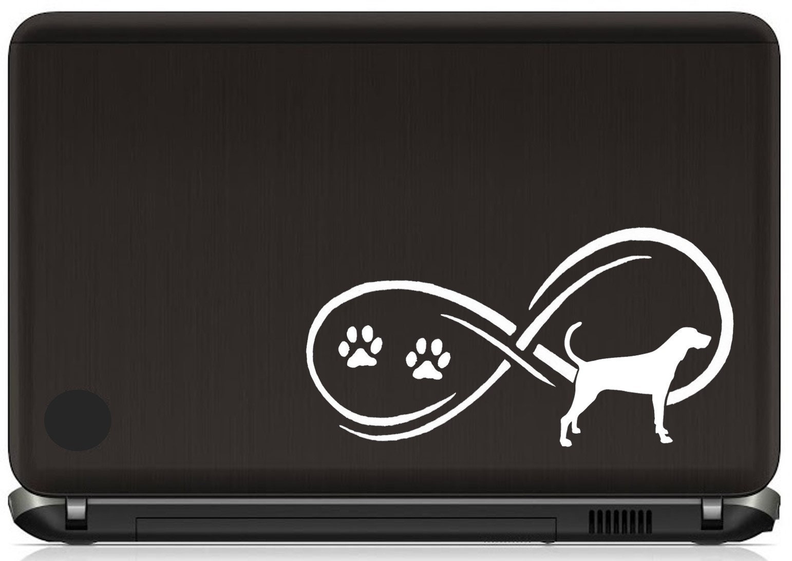 Redbone Coonhound Infinity Dog Decal Sticker for Car Window BG | Etsy