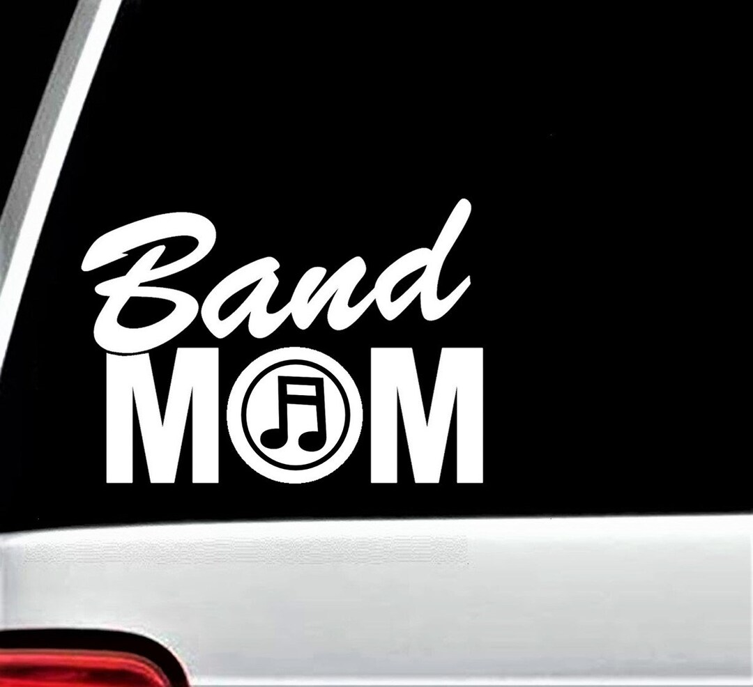 Band Mom Decal Sticker | Marching Band Mom Decal for Car | Gift for ...