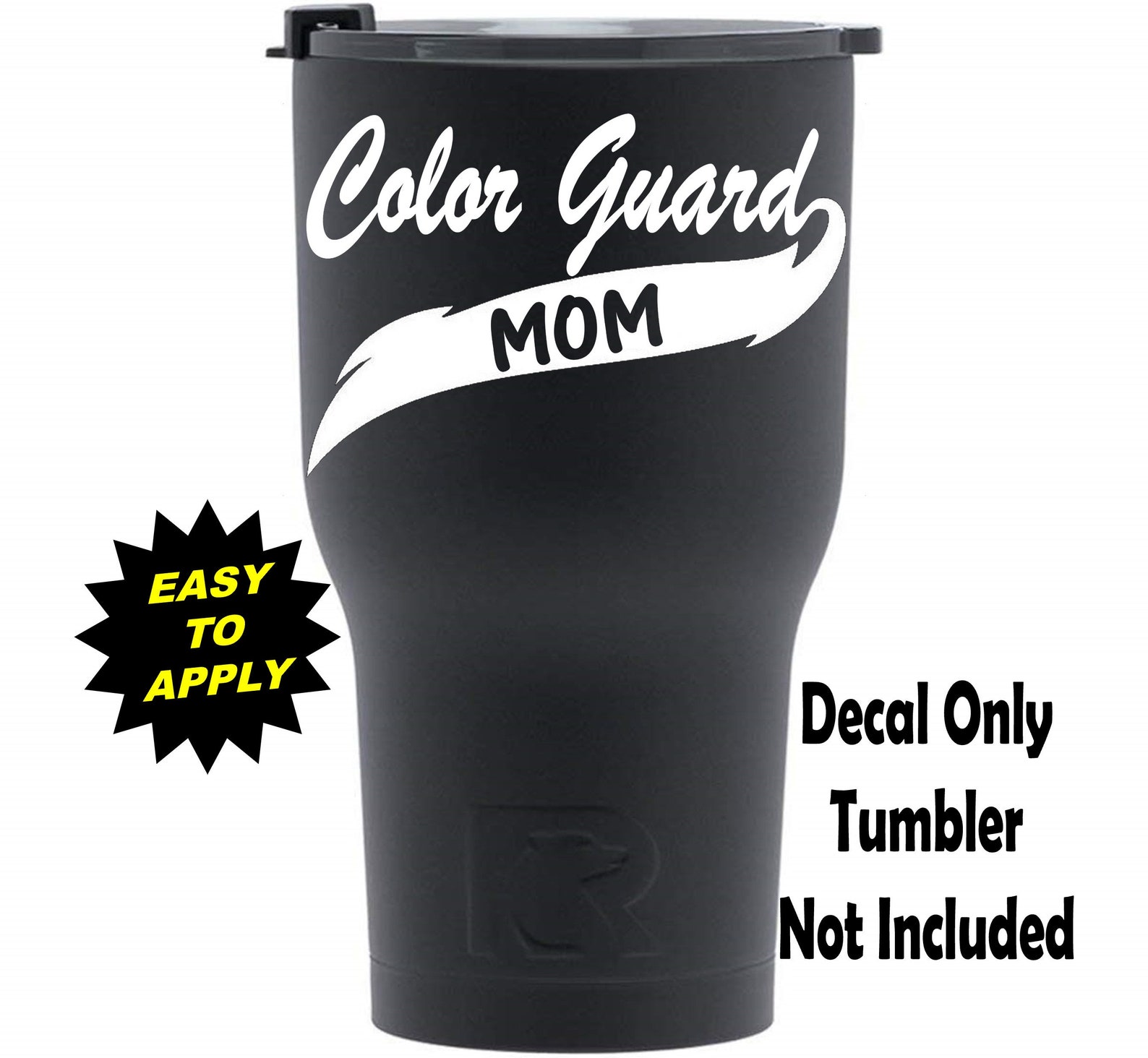 Color Guard Mom Decal Sticker Color Guard Mom Marching Band - Etsy