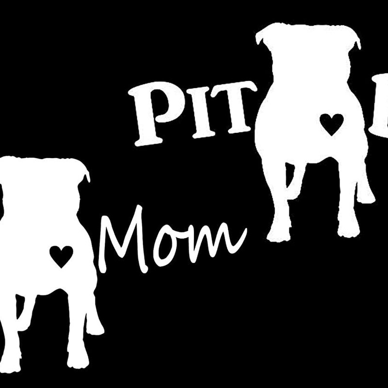 Pit Bull Decal - Etsy