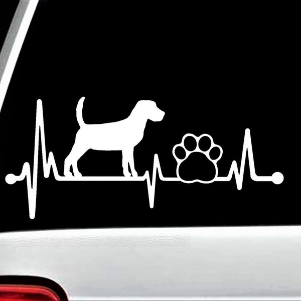 Beagle Window Decal - Etsy