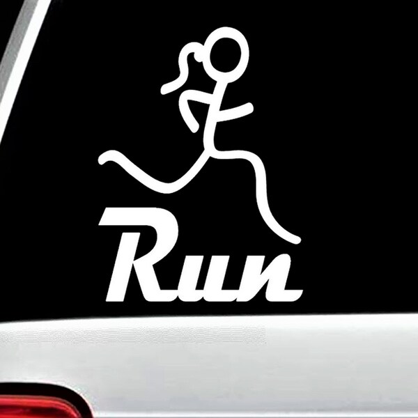Running Decal - Etsy