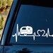 Teardrop Camper Decal | Teardrop Camper Travel Trailer Heartbeat ...