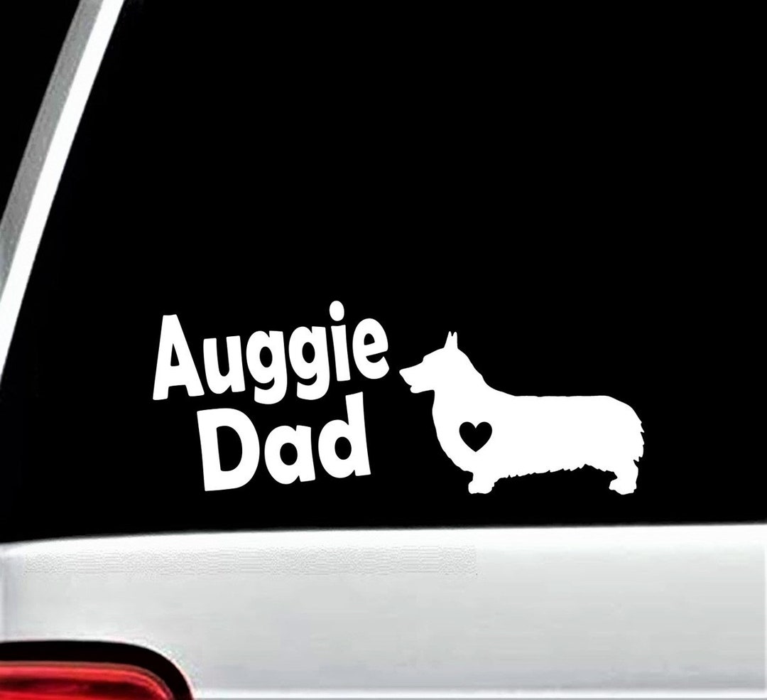 Auggie Dad Dog Decal Sticker for Car Window 8 Inch BG 420 - Etsy
