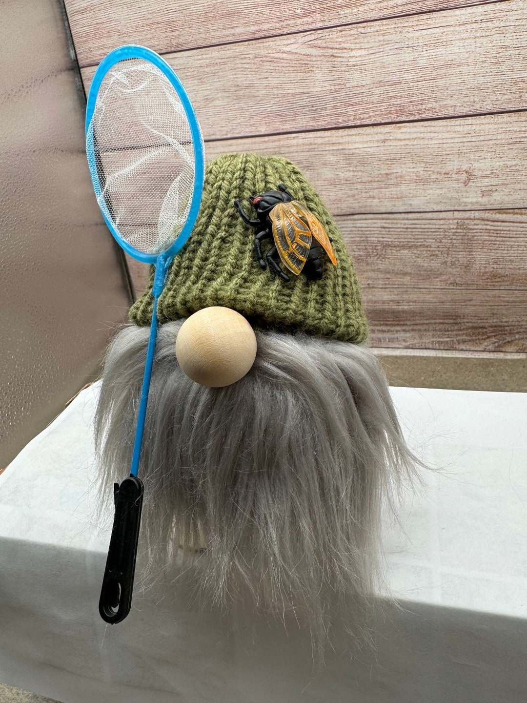 Cicada Hunter Gnome - Etsy