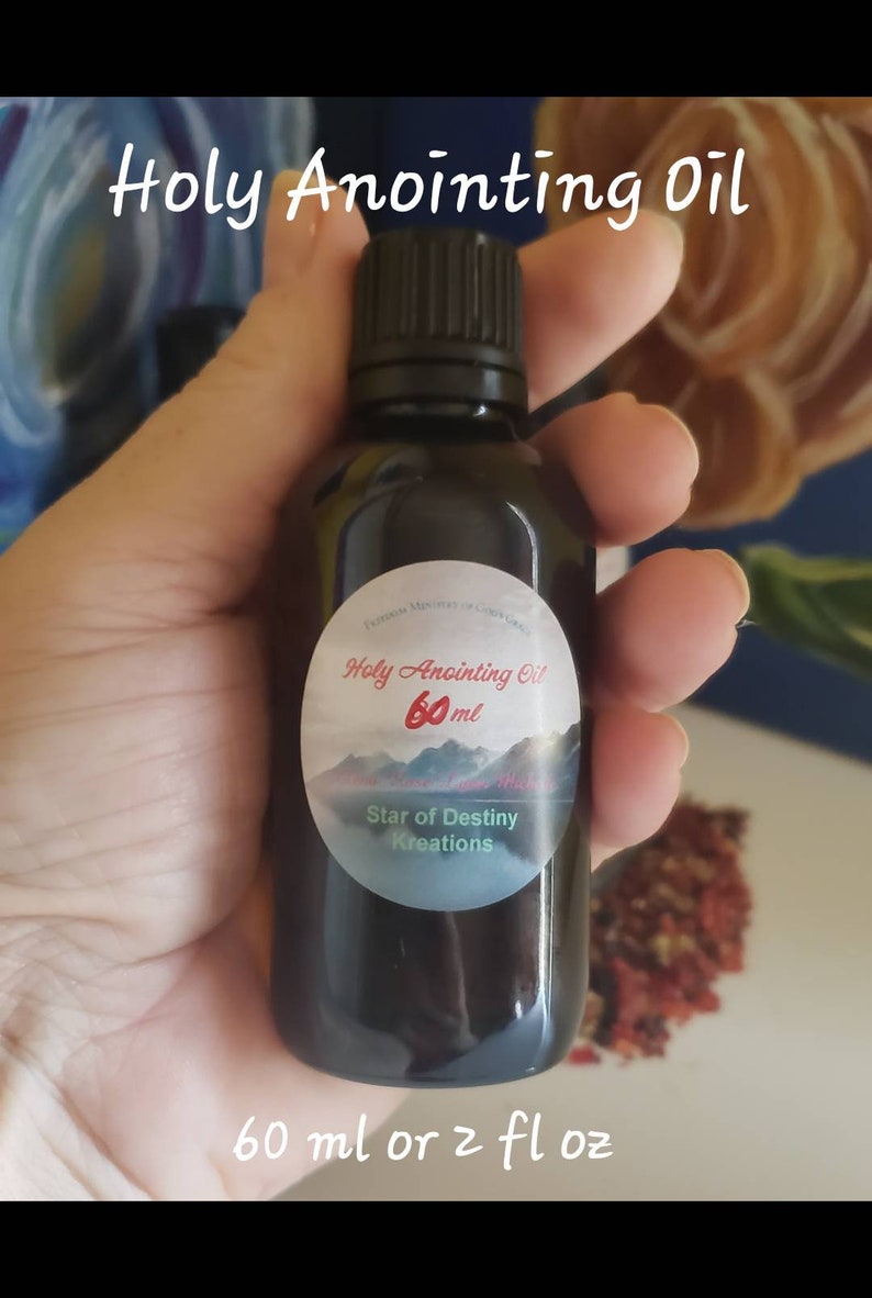 Holy Anointing Oil 60 Ml 2 Oz for Daily Usuage Ready to - Etsy