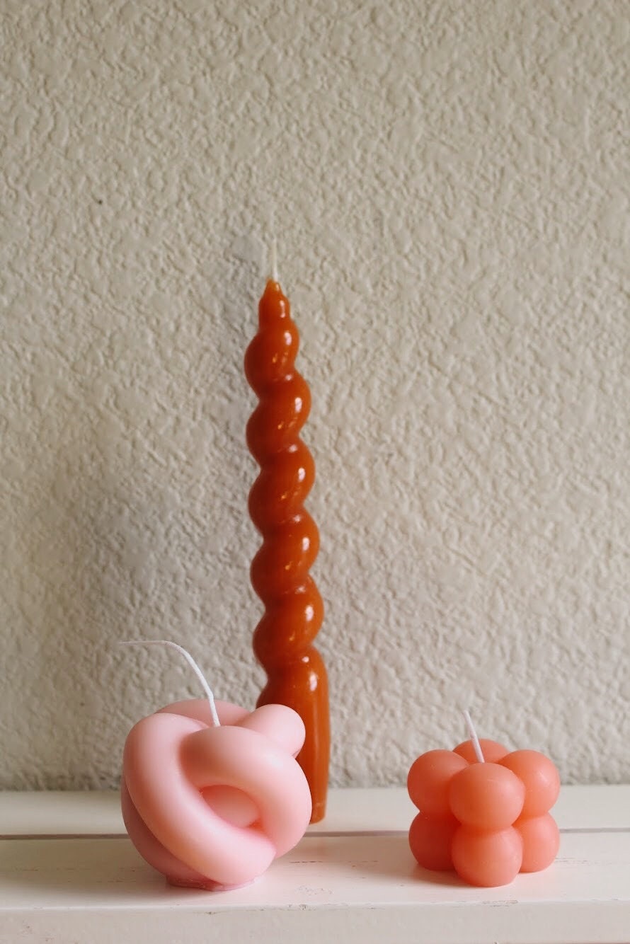 Turret Spiral Candle - Etsy