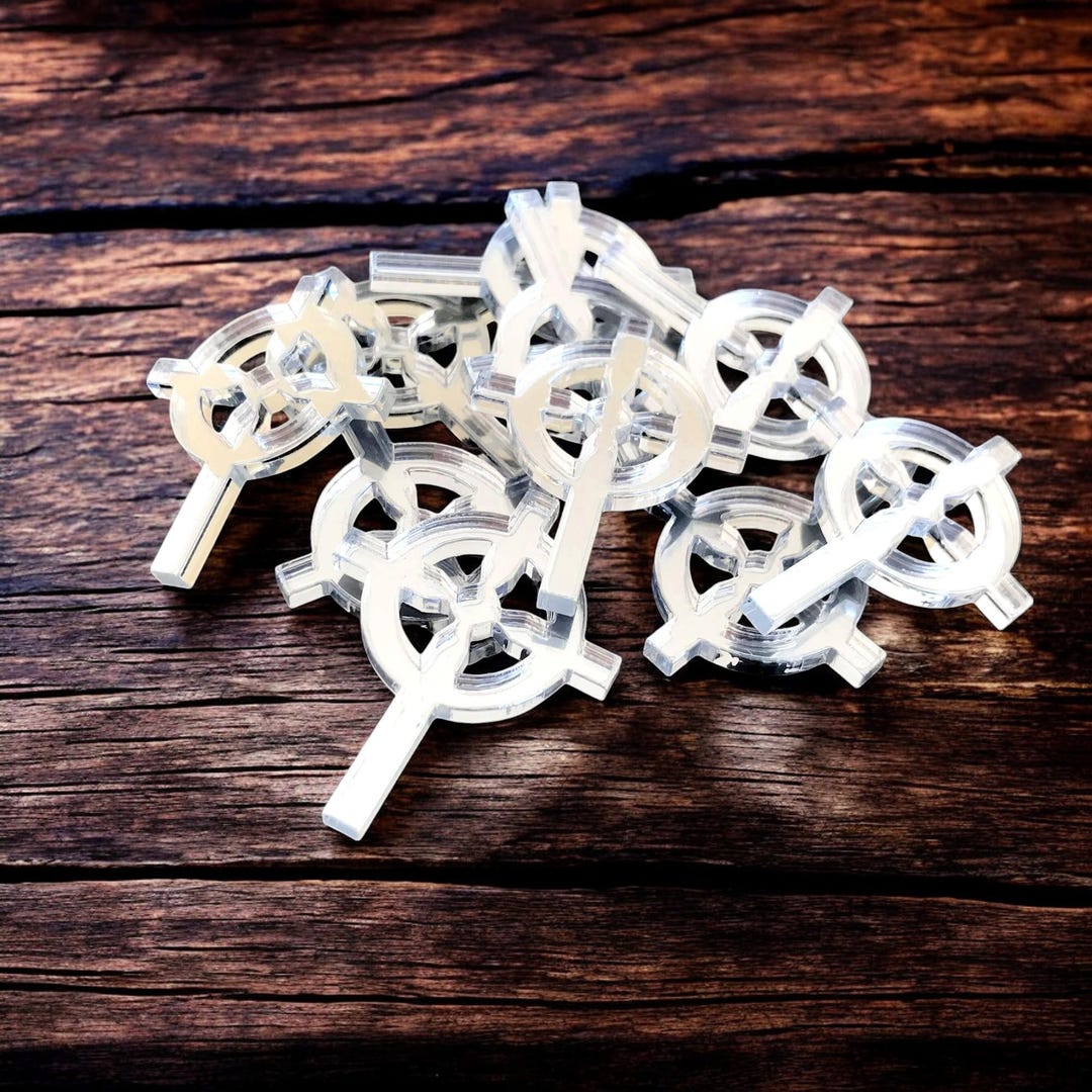 Gothic Cross Shaped Crafting Sets, Custom Colours, Woods, Sizes, Shapes ...