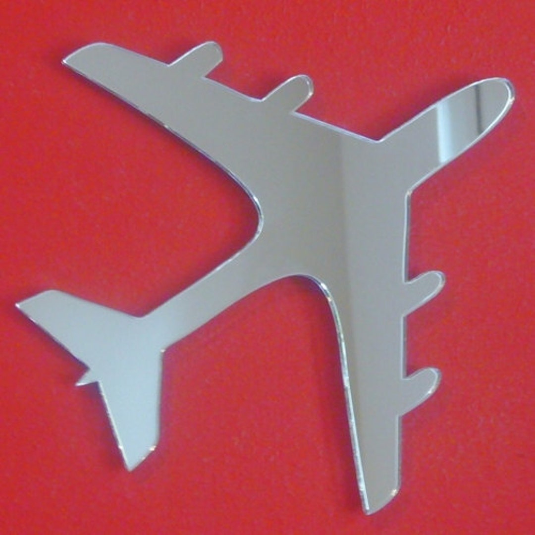 Aeroplane Shaped Mirrors 5 Sizes Available Bespoke Shapes - Etsy