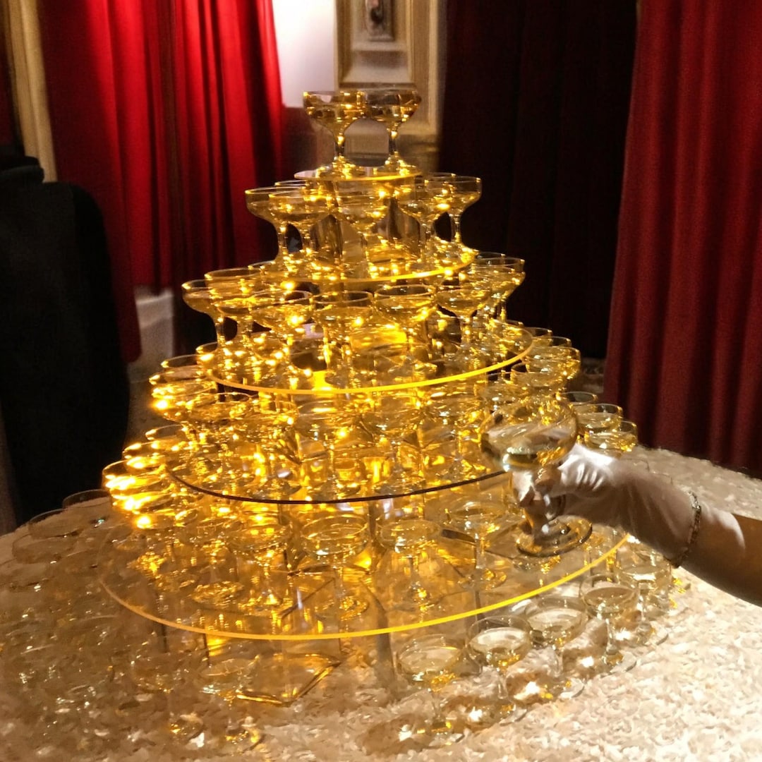 Wedding / Party Cocktails Display Stands for Coupe Glasses. Custom ...