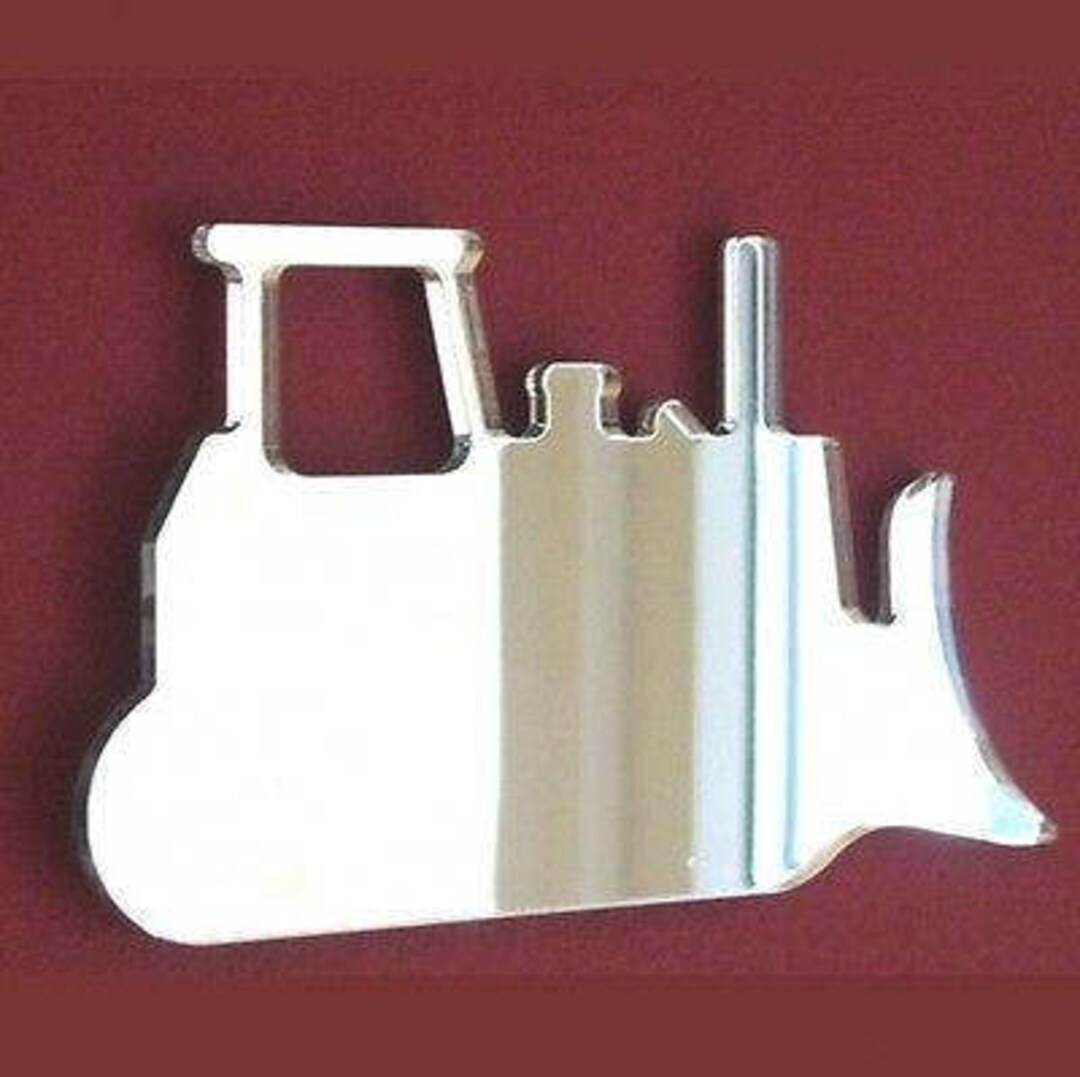 Bulldozer Shaped Mirrors Bespoke Shapes Made - Etsy