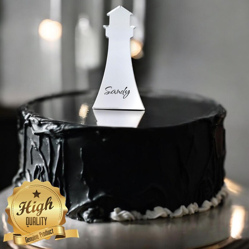 Lighthouse Cake Topper - Etsy