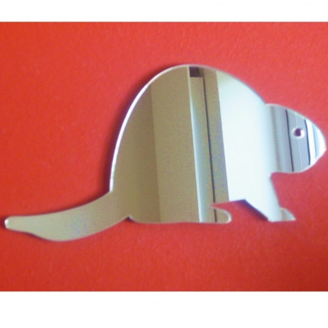 Beaver Mirror 5 Sizes Available Bespoke Shapes Made - Etsy