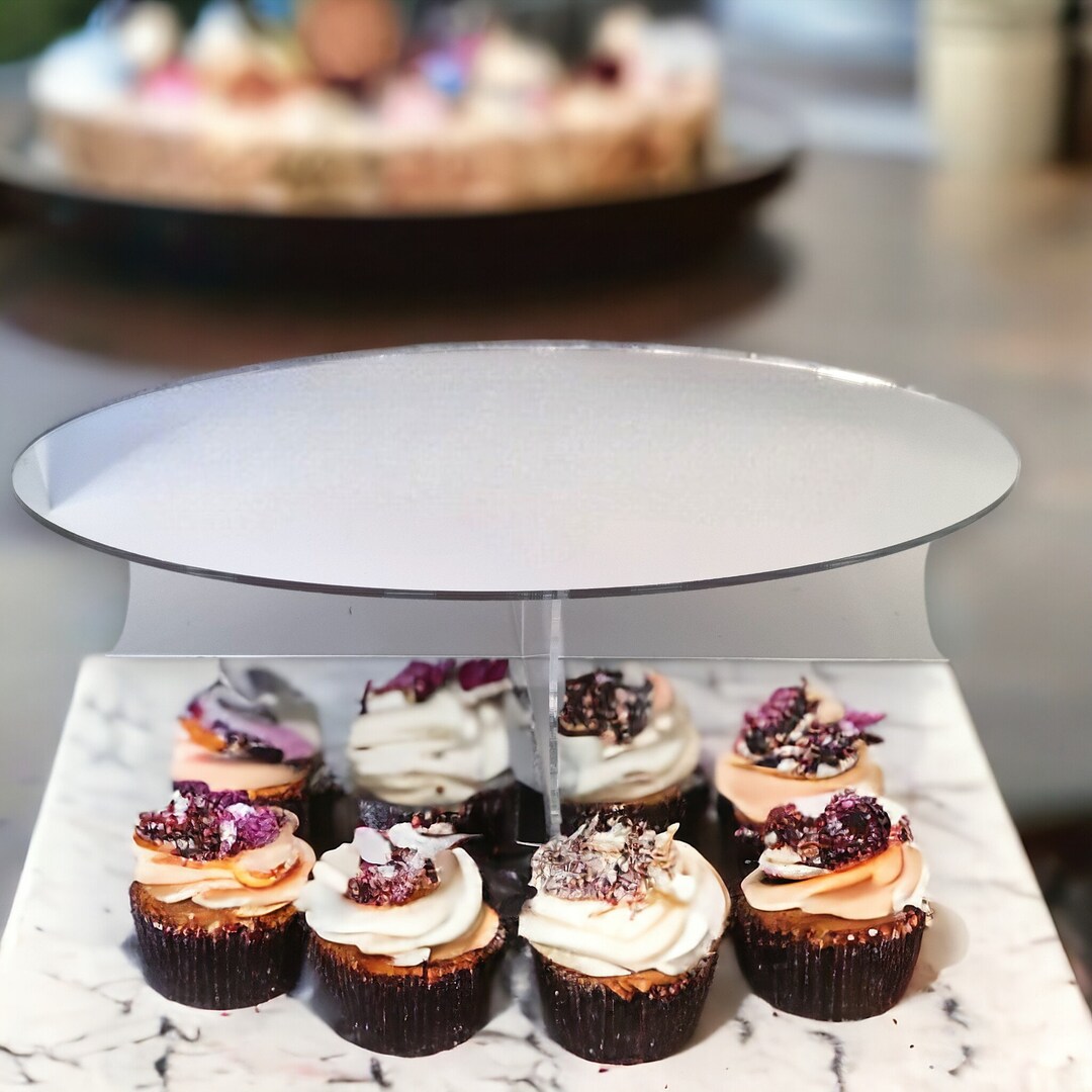 Table Cake / Round Display Raiser Stands - Made to Order Custom Heights ...