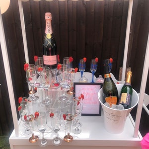 Wedding / Party Champagne / Prosecco Display Stands for Flute Glasses ...