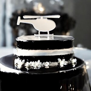 Helicopter Cake Toppers - Custom Colours, Any Bespoke Style Made - Etsy