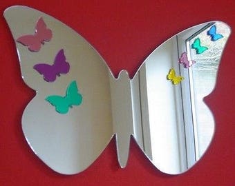 Butterfly Mirror - Etsy