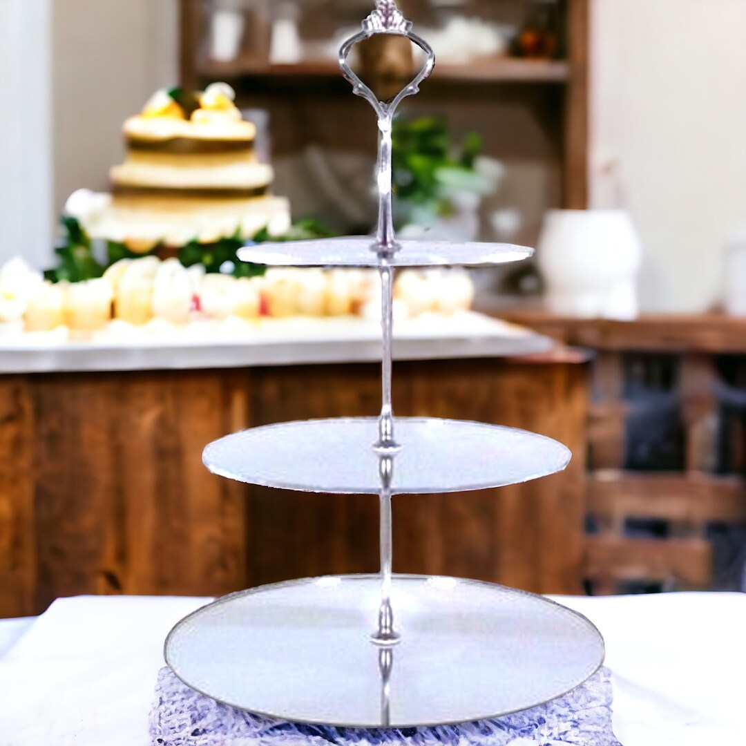 Round Shaped Three Tier Cake Stands Custom Made to Order Different ...