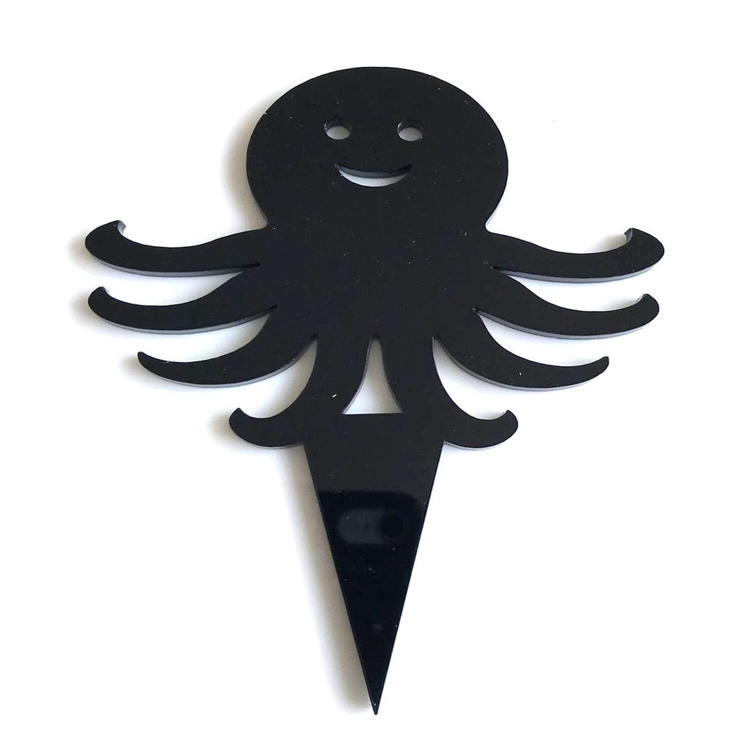 Recycled Acrylic Octopus Cake Topper – Bespoke Party Decoration - Etsy