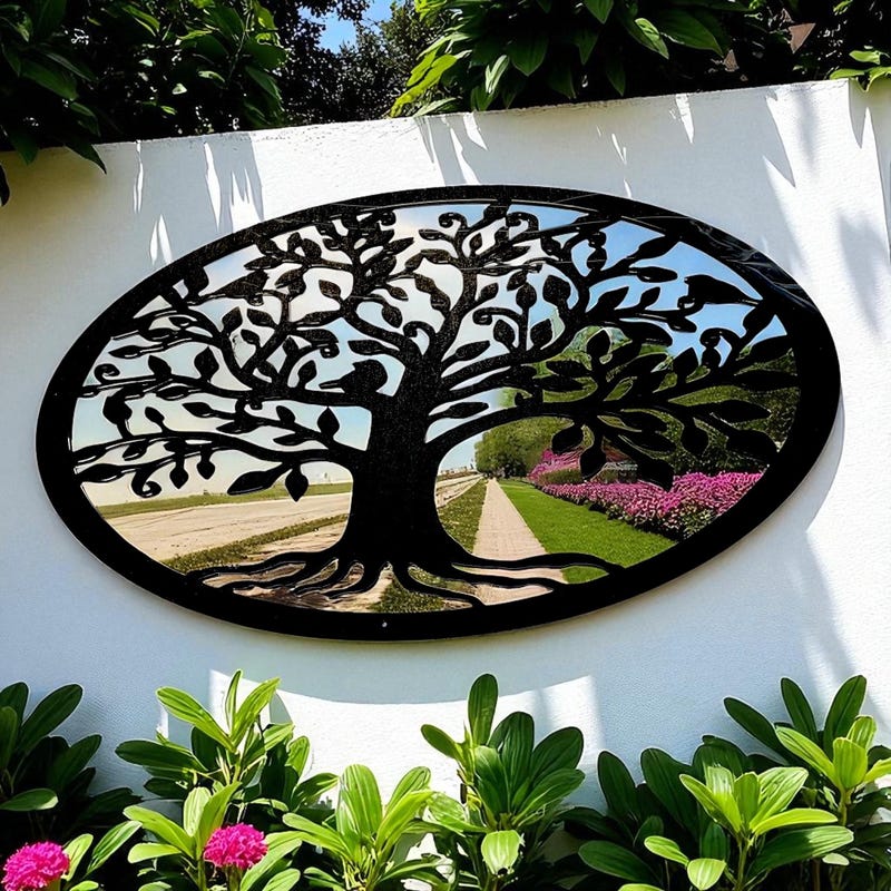 Tree of Life Yard Art - Etsy