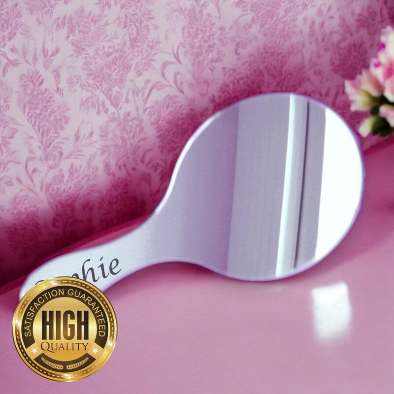 Hand Held Mirror - Etsy