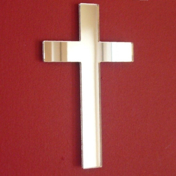 Cross Shaped Mirror Christian Cross Many Sizes Available - Etsy