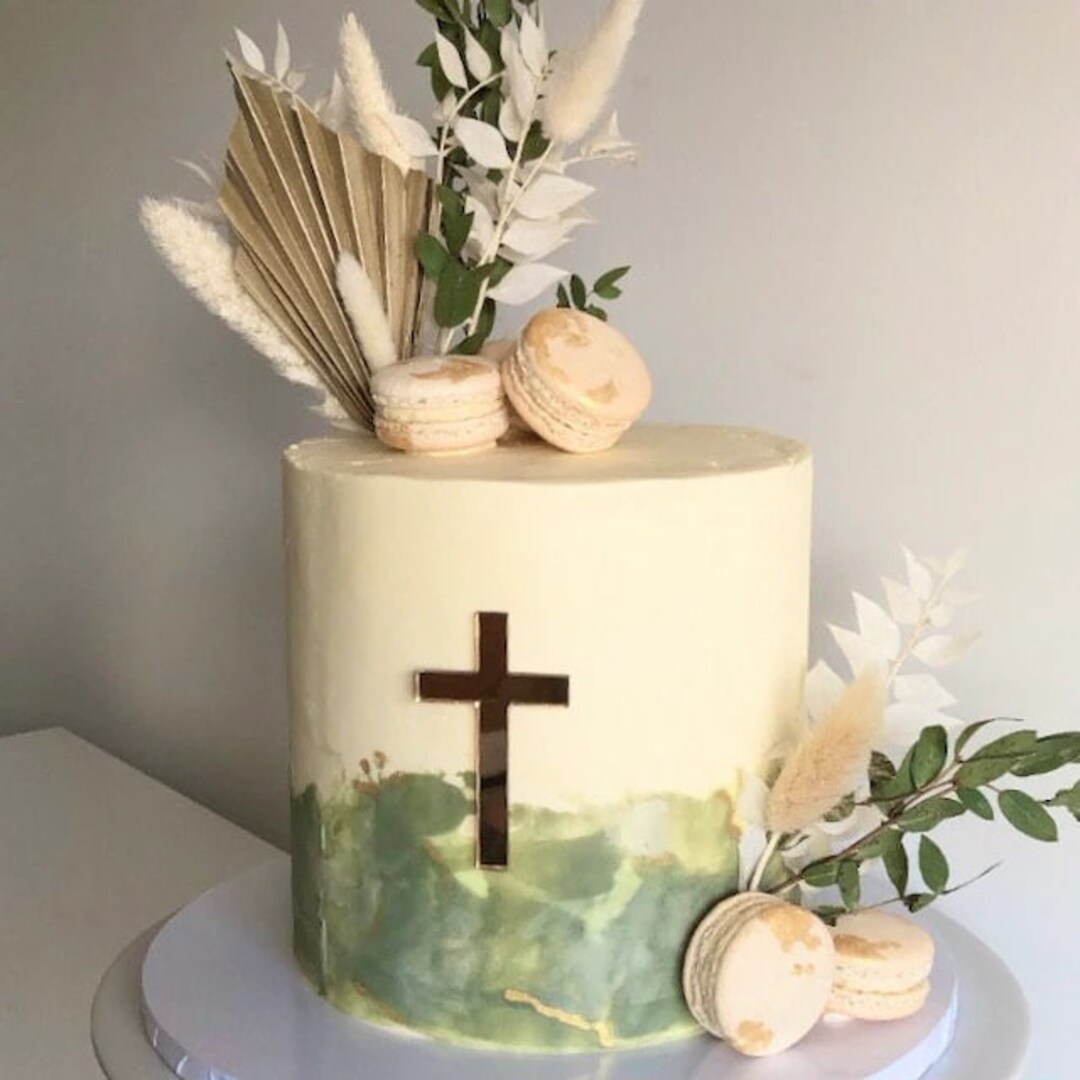 Cross Cake Toppers or Embellishments Many Colour Choices, Any Bespoke ...