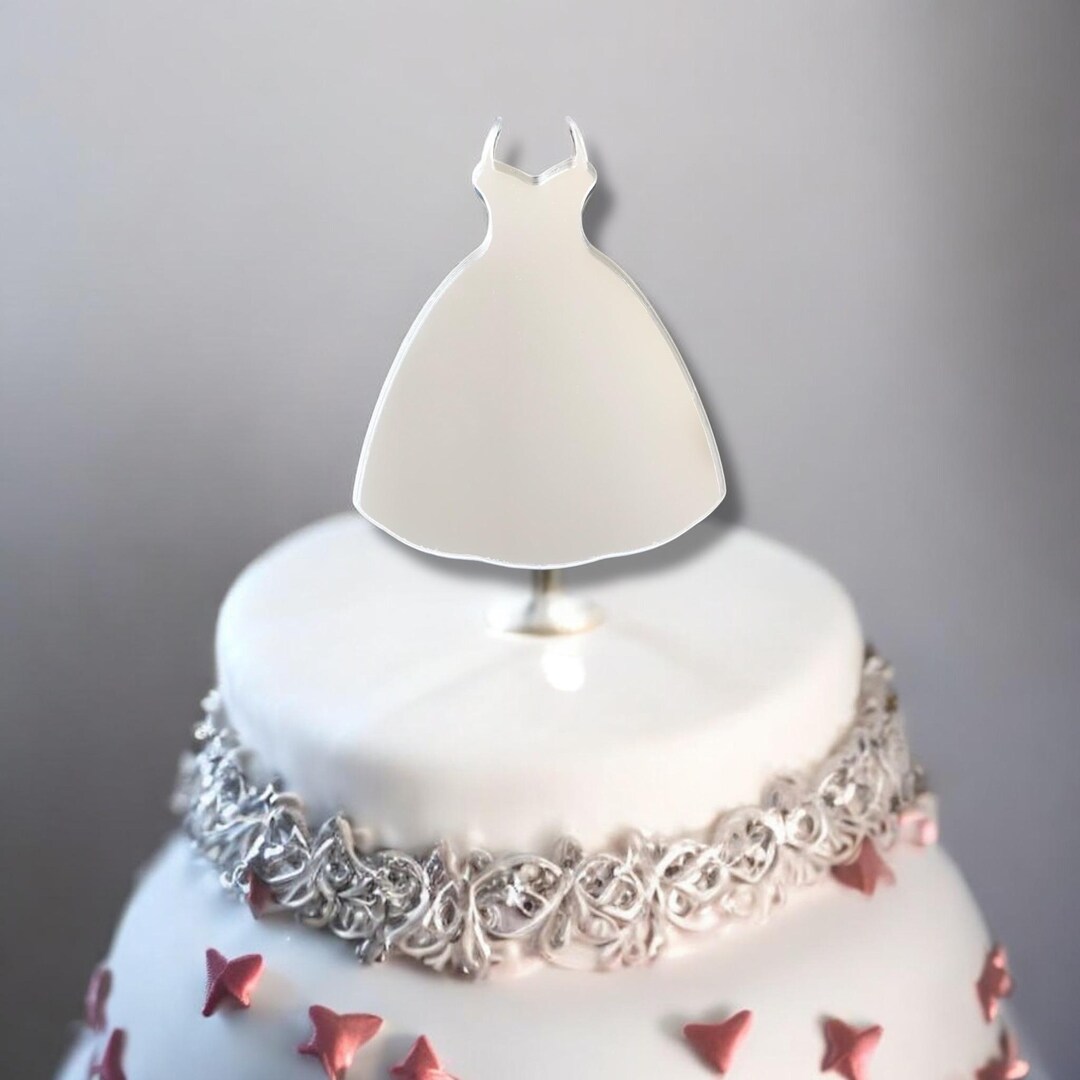 Ball Gown Cake Toppers: Bespoke Style, Custom Colors - Etsy